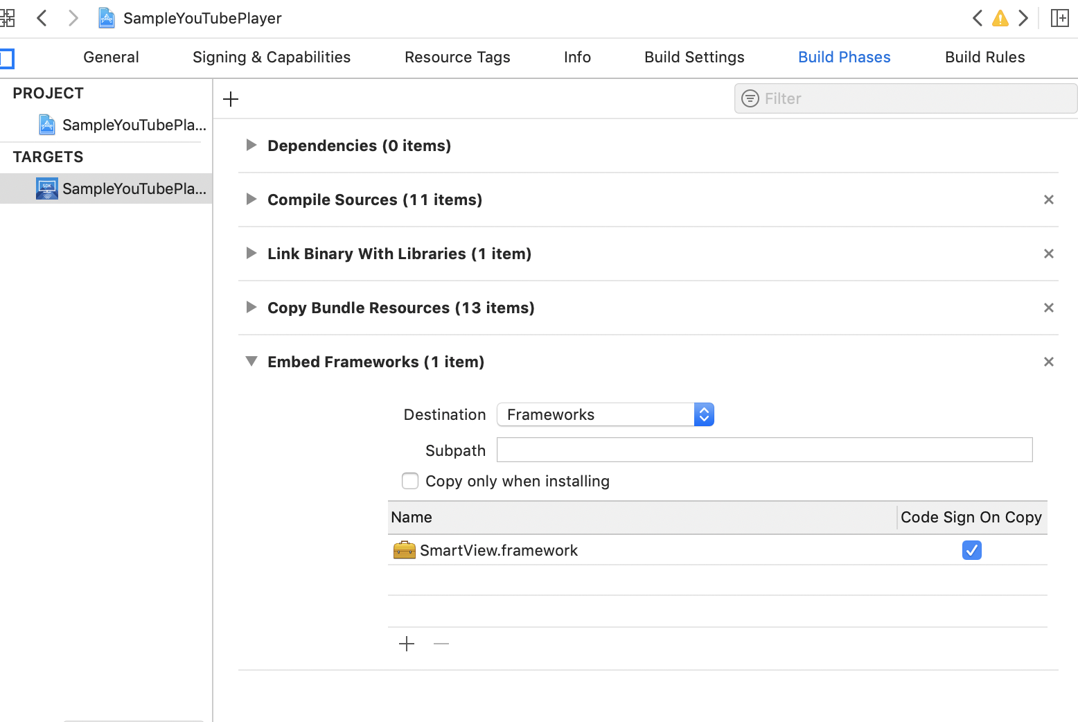 Can't build project ? · Issue #3 · SamsungDForum/SmartViewSDKYouTubePlayer · GitHub