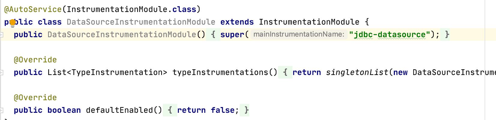 DataSourceInstrumentationModule's mainInstrumentationName maybe have something wrong · Issue ...
