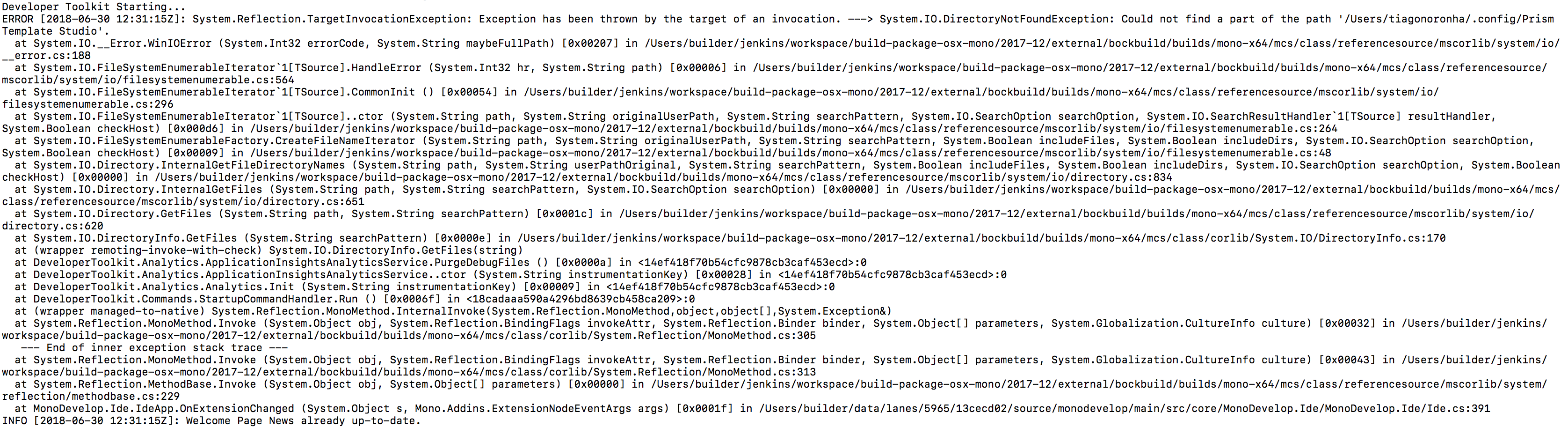 Prism Template Studio and Developer Toolkit for Mac - Quickstart Prism ...