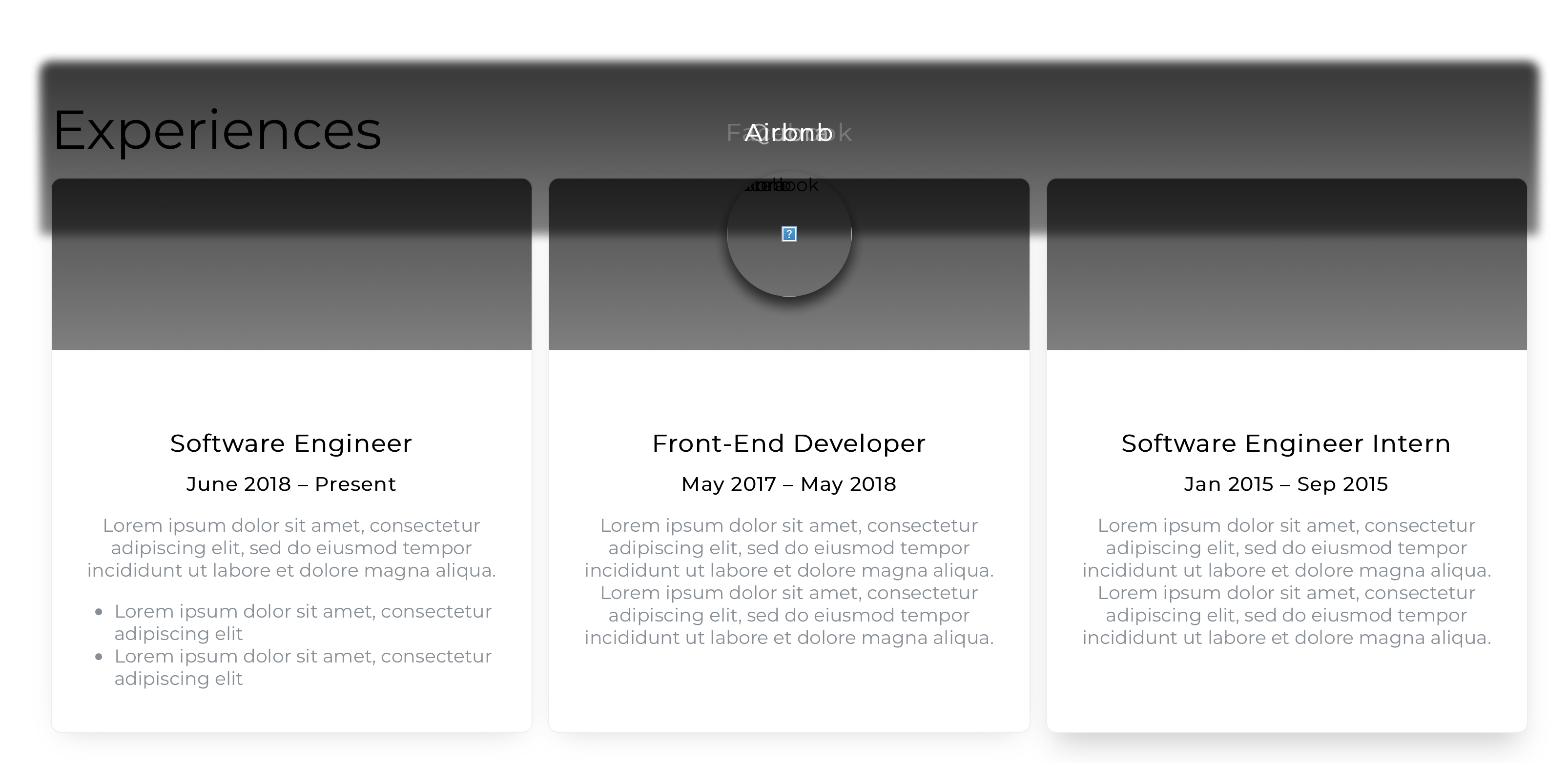 Experience cards don't display properly on mobile browser · Issue #193 · saadpasta ...