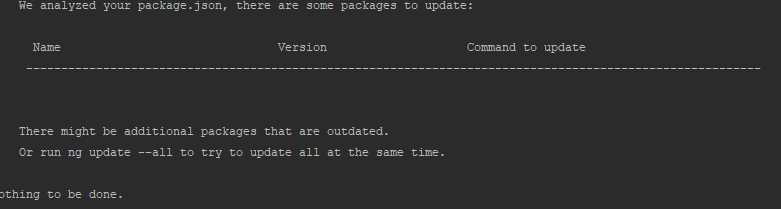 Ng Update Next Confusion · Issue 10280 · Angularangular Cli · Github