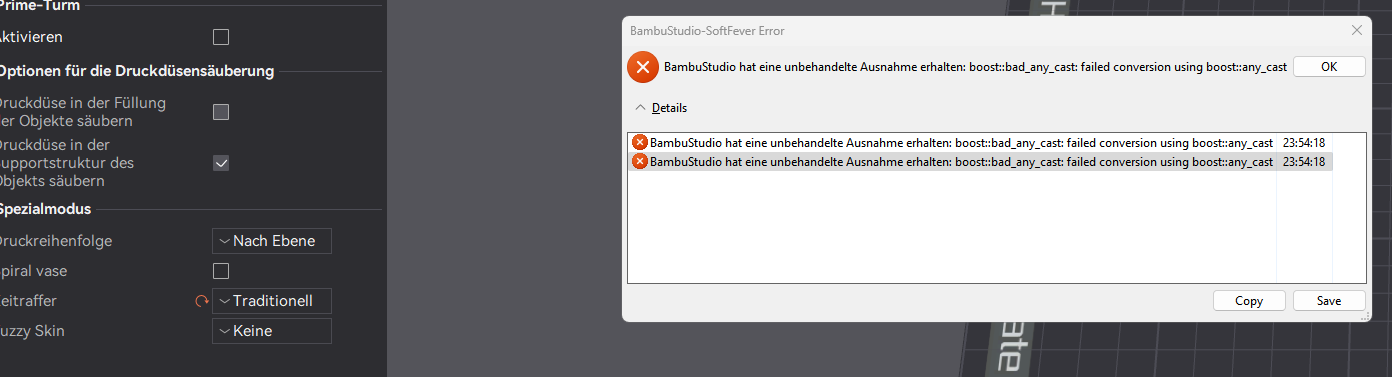 Switch Timelapse crash BambuStudio · Issue #175 · SoftFever/OrcaSlicer · GitHub