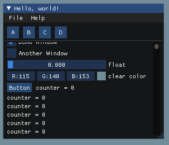 BeginViewportSideBar counterpart for windows · Issue #5038 · ocornut ...
