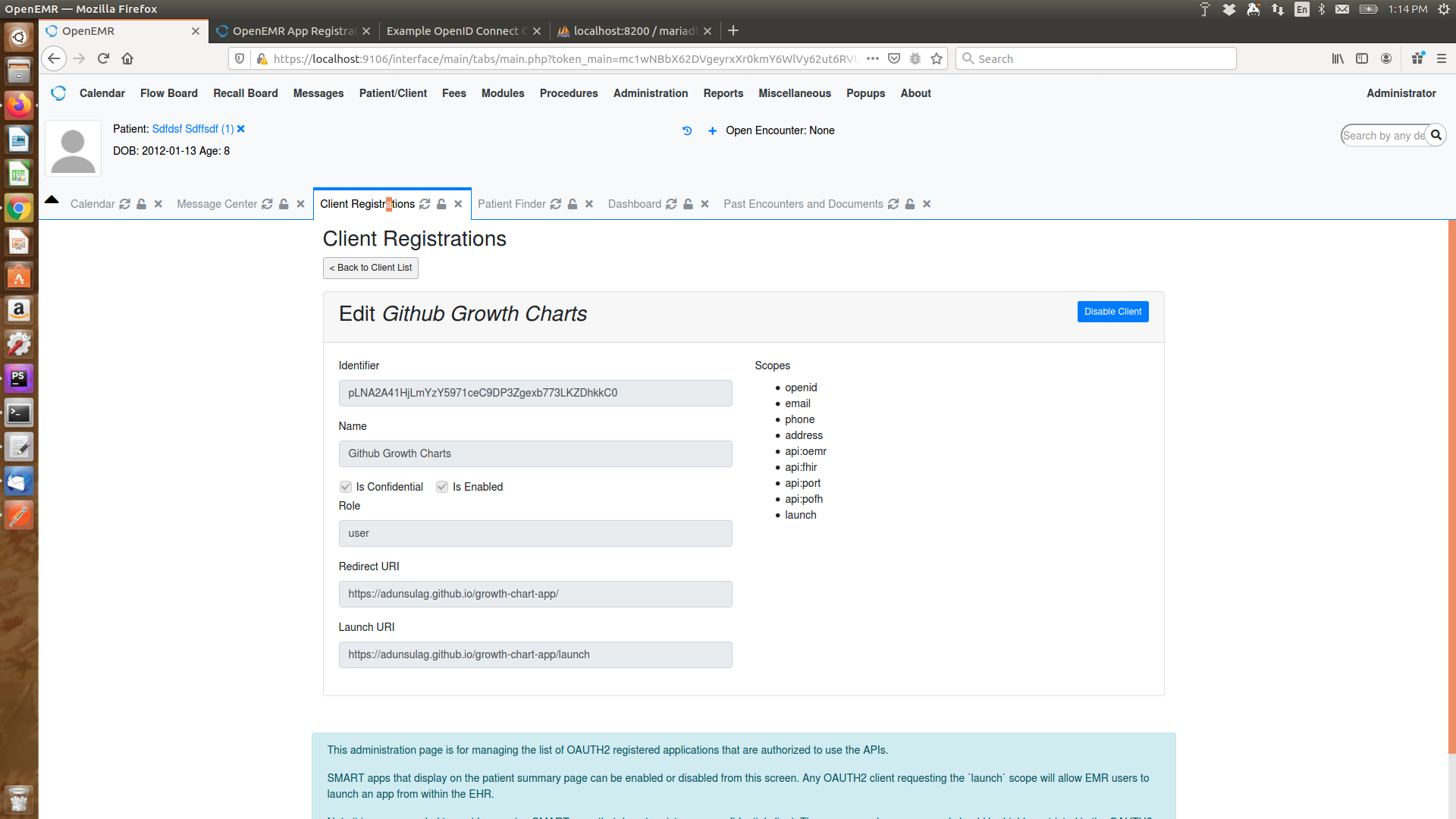 example smart on fhir app for 6.0.0 · Issue #4148 · openemr/openemr · GitHub