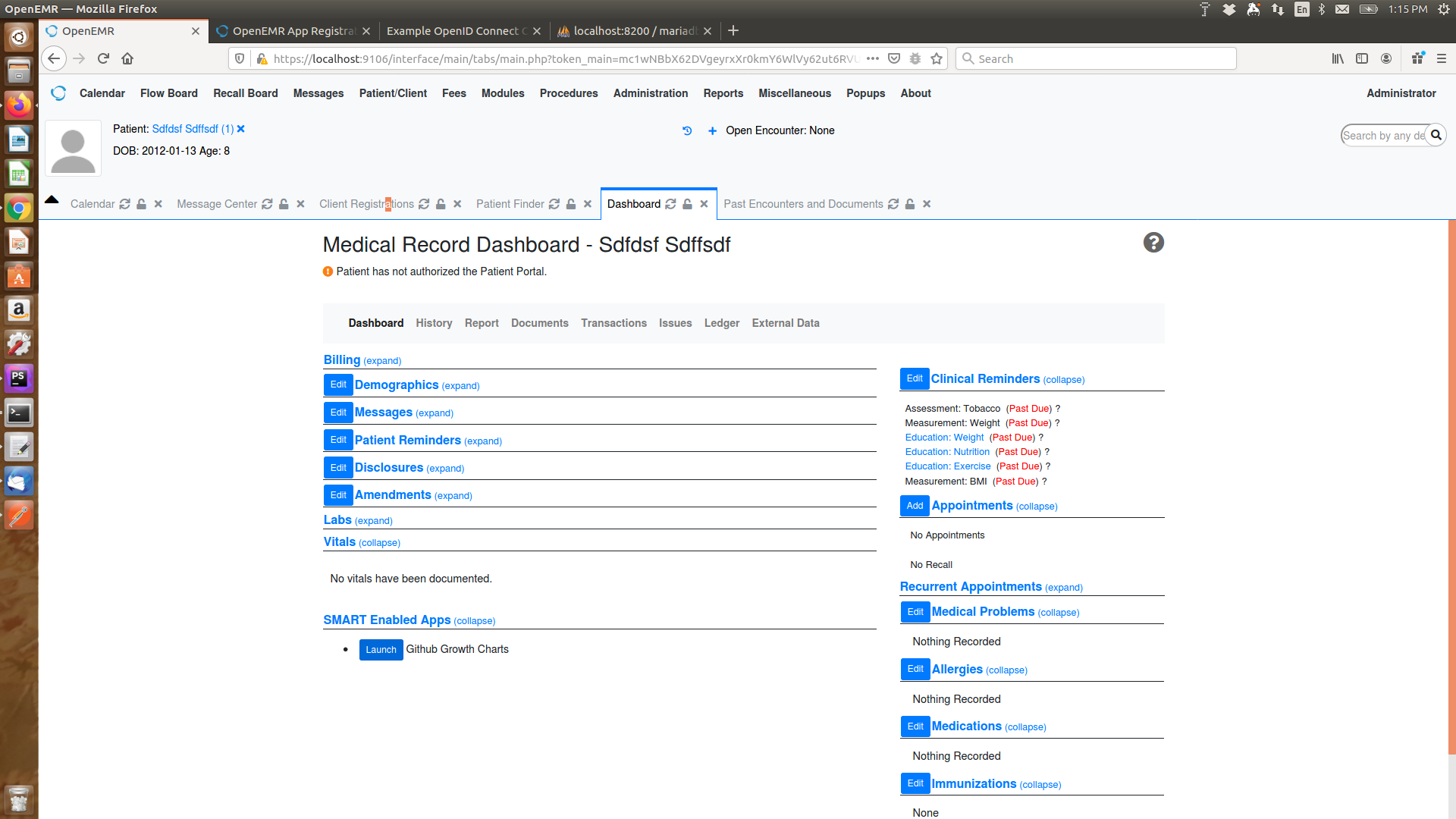 example smart on fhir app for 6.0.0 · Issue #4148 · openemr/openemr · GitHub