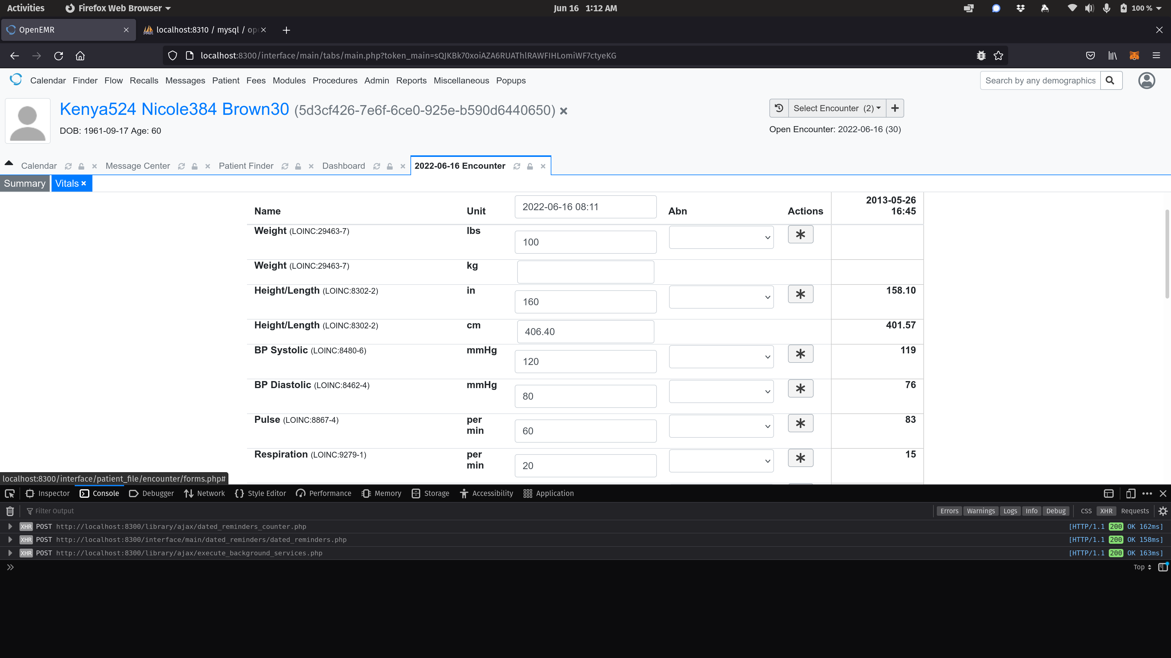 several vital form bugs · Issue #5496 · openemr/openemr · GitHub