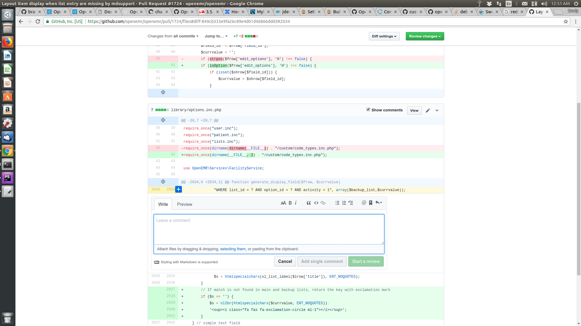 Layout item display when list entry are missing by mdsupport · Pull Request #1724 · openemr ...