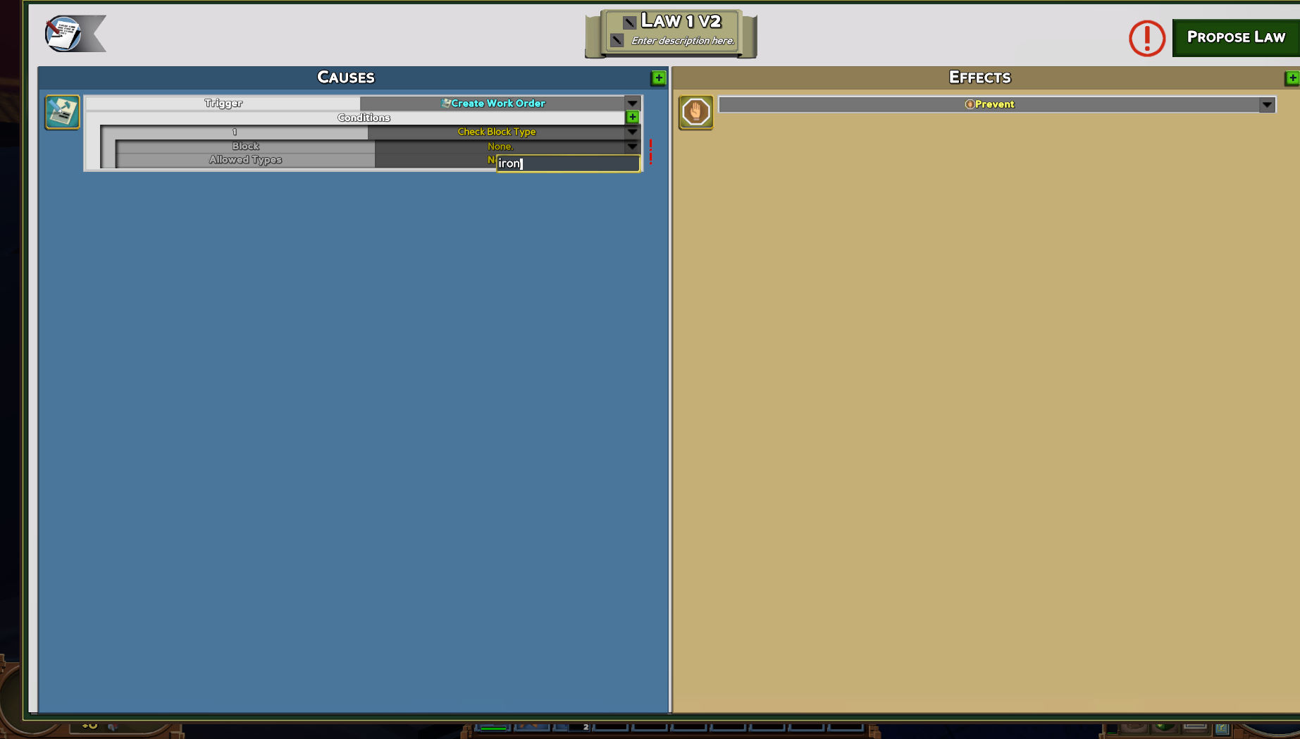 [master-preview] Civics: Laws feedback · Issue #13023 · StrangeLoopGames/EcoIssues · GitHub