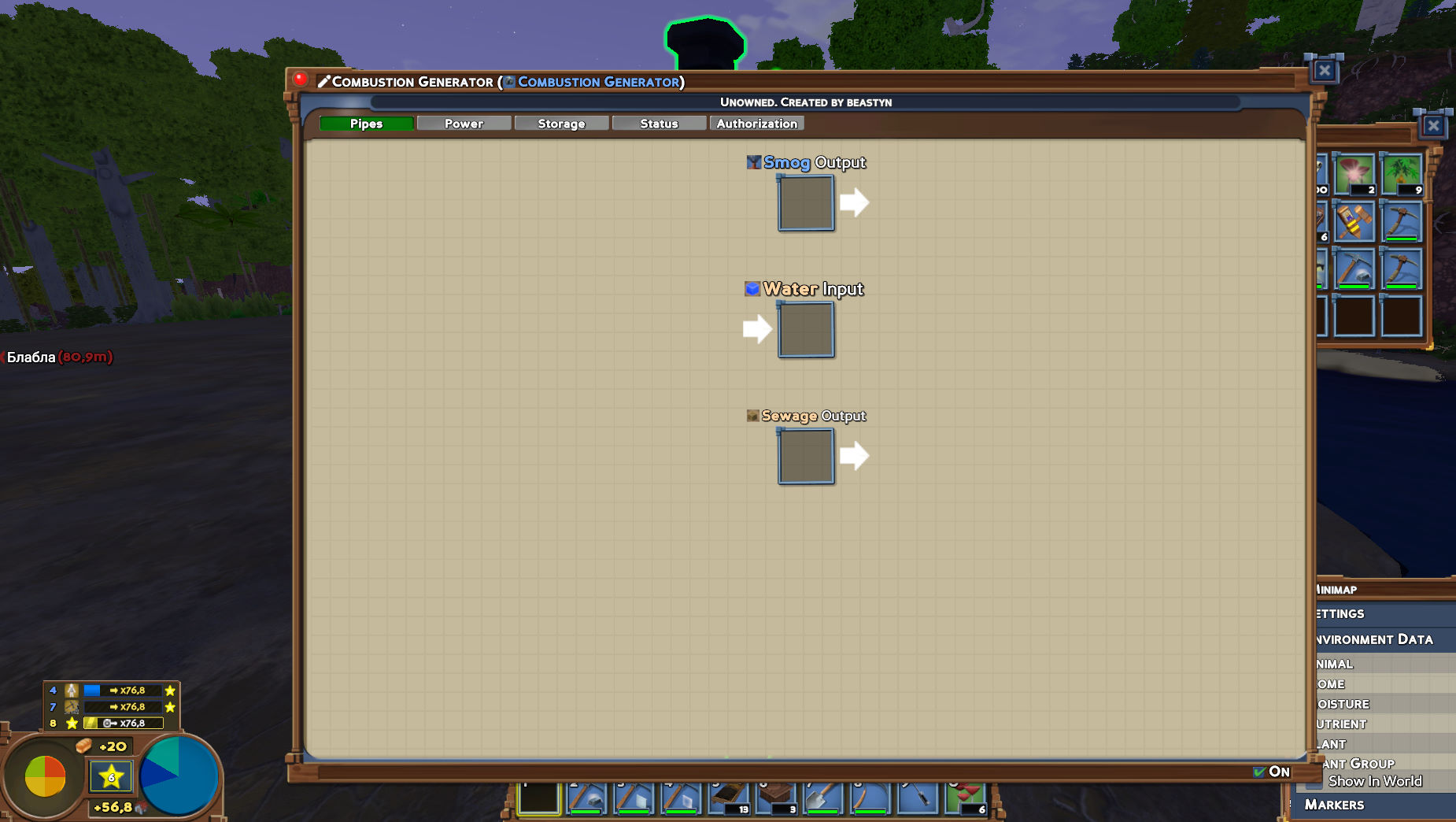 [master-preview] Lost Water input in generator? · Issue #13219 · StrangeLoopGames/EcoIssues · GitHub