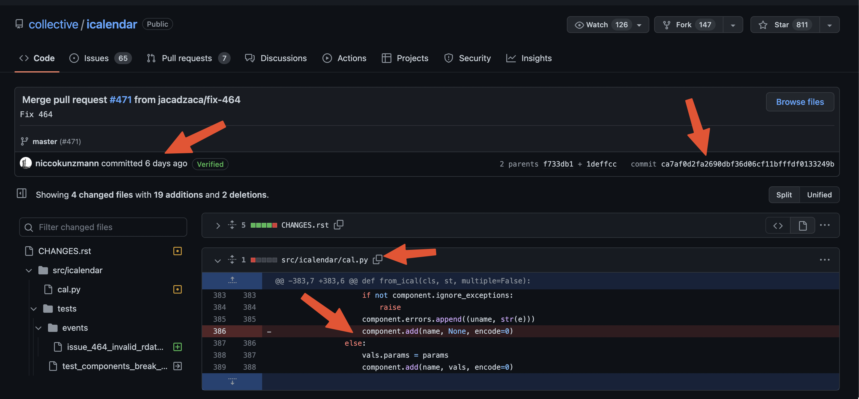 Bug Sam Build Does Not Use Certain Git Commit From Requirementstxt But Only Newest Git Release 0539