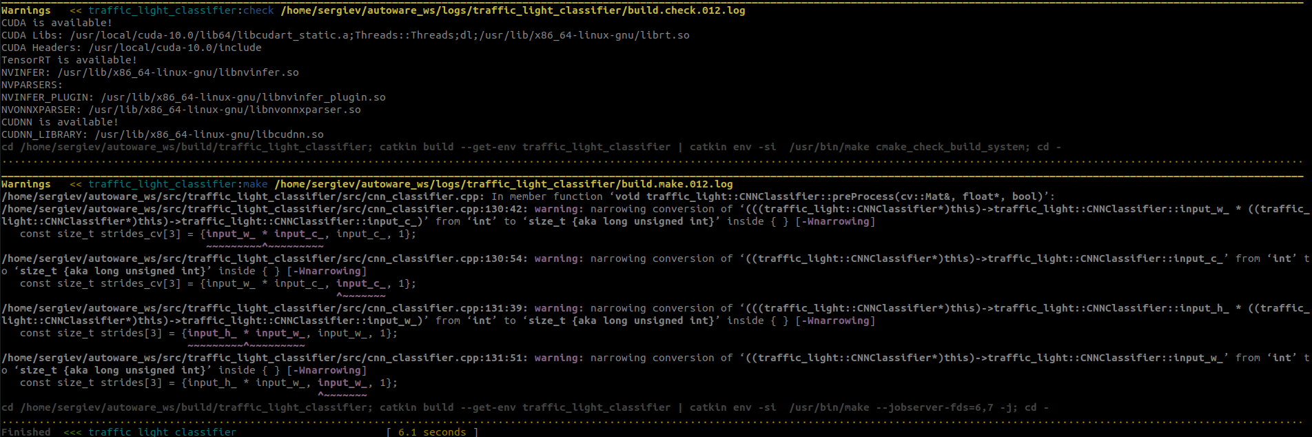 please make sure tensorrt version is 7 · Issue #40 · tier4 ...