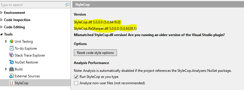 StyleCop + StyleCop.ReSharper extensions @ Visual Studio 2017 + R# 2017 · Issue #123 · StyleCop ...
