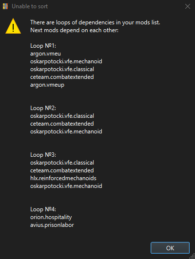 Unable to sort because of "loops of dependencies" · Issue #95 · rimpy-custom/RimPy · GitHub