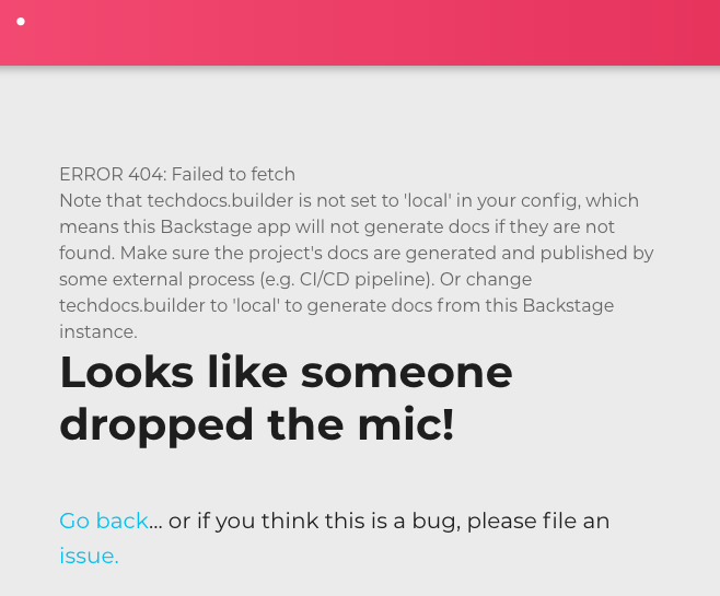 TechDocs API Discovery Returns Incorrect Base URL · Issue #4665 · backstage/backstage · GitHub