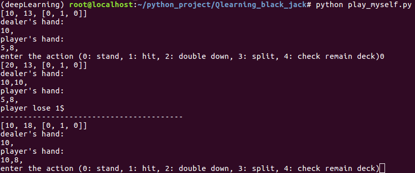 GitHub - geez0219/Qlearning_black_jack: using Q learning to train a black jack strategy