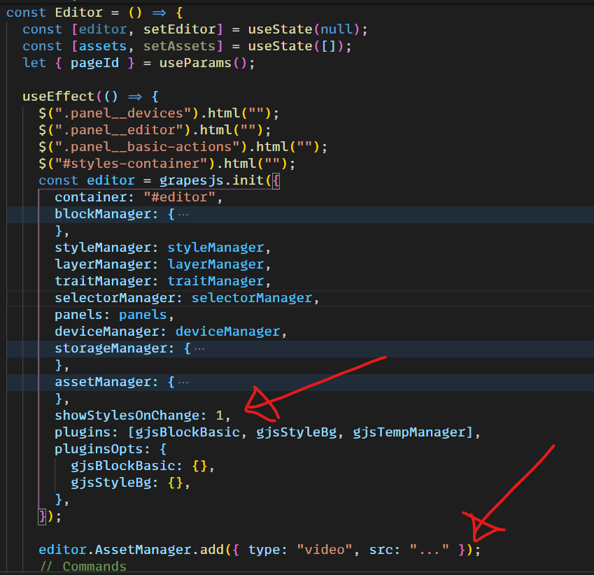 BUG: showStylesOnChange is not working · Issue #3685 · GrapesJS/grapesjs · GitHub