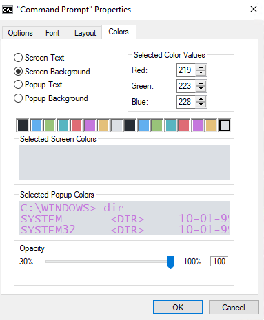 colortool.exe does not exit after executing · Issue #196 · microsoft/terminal · GitHub