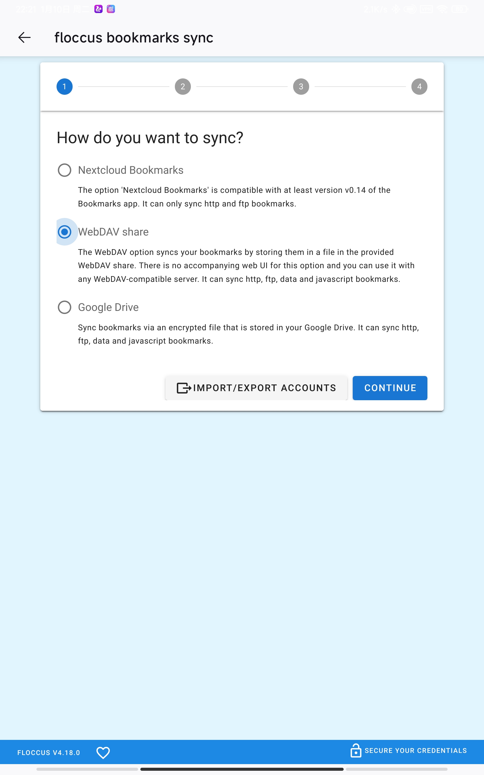 It can't select folder in floccus extension on iceraven · Issue #1318 · floccusaddon/floccus ...