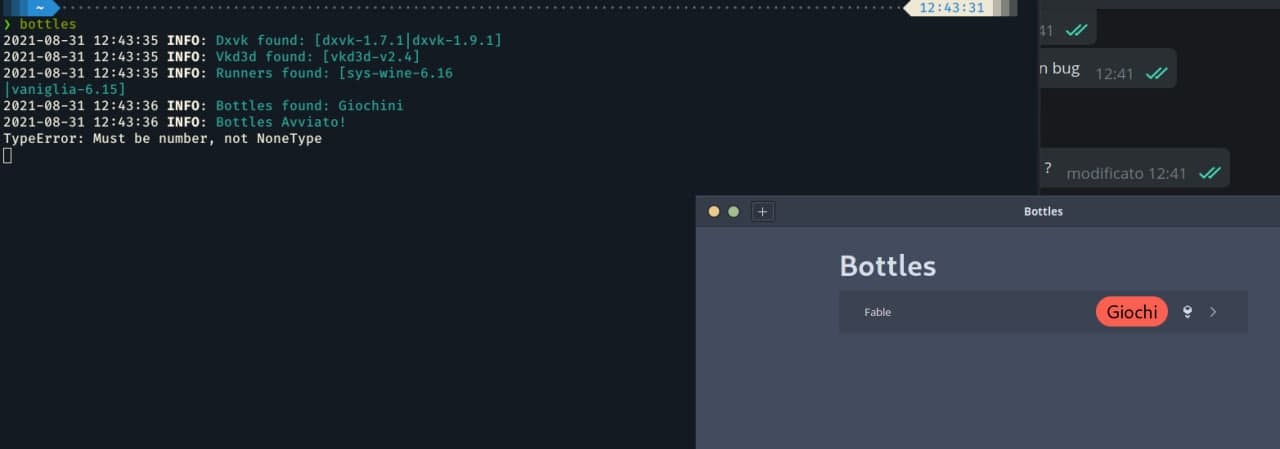 [BUG] Possible Bug in bottles renaming · Issue #509 · bottlesdevs/Bottles · GitHub