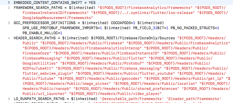 flutter run or flutter build for ios running into build failure · Issue ...