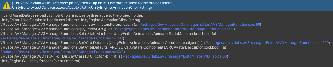 [BUG] Avatars 3.0 Manager not autofilling empty Animator states · Issue ...