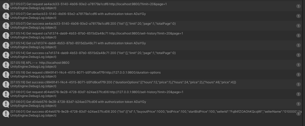 Listing error · Issue #4 · suriyun-mmorpg/UnityMultiplayerARPG_AuctionHouse · GitHub