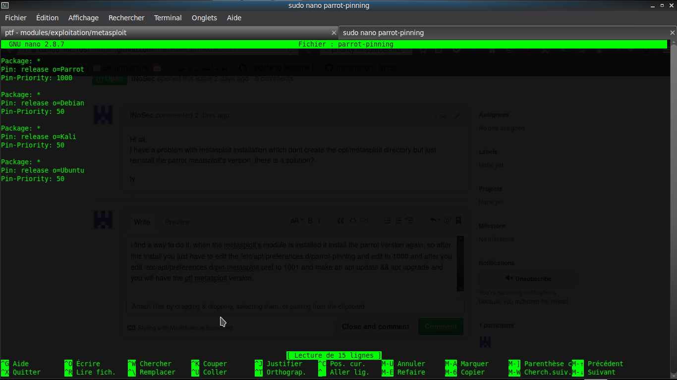 Metasploit · Issue #353 · trustedsec/ptf · GitHub