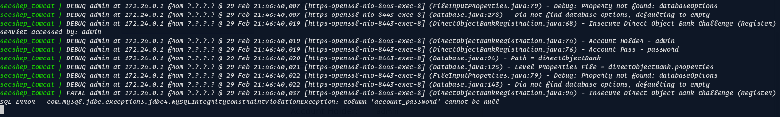 [BUG] Insecure Direct Object Reference Bank Challenge cant register an account · Issue #552 ...