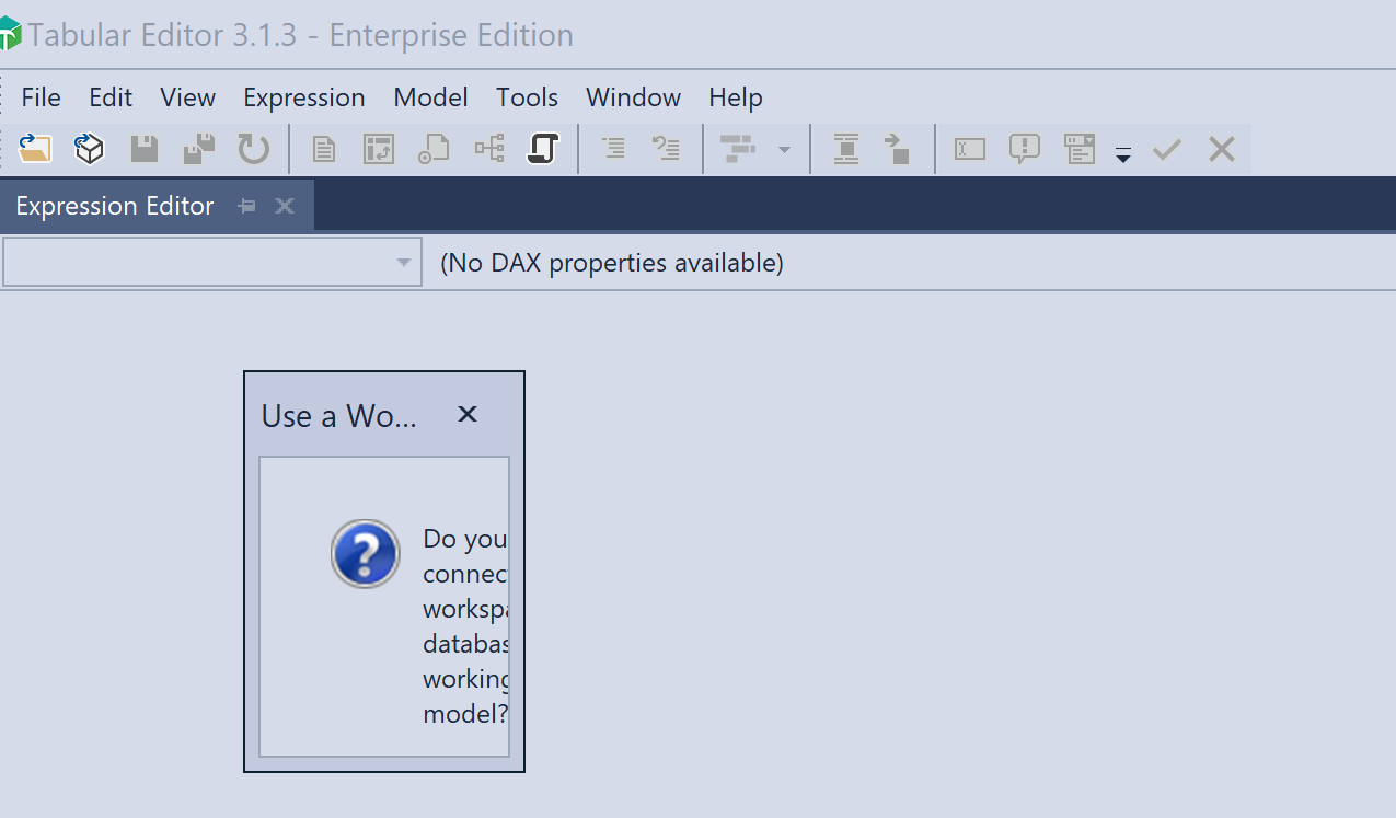 Second Monitor Error Dialog Boxes · Issue #81 · TabularEditor/TabularEditor3 · GitHub