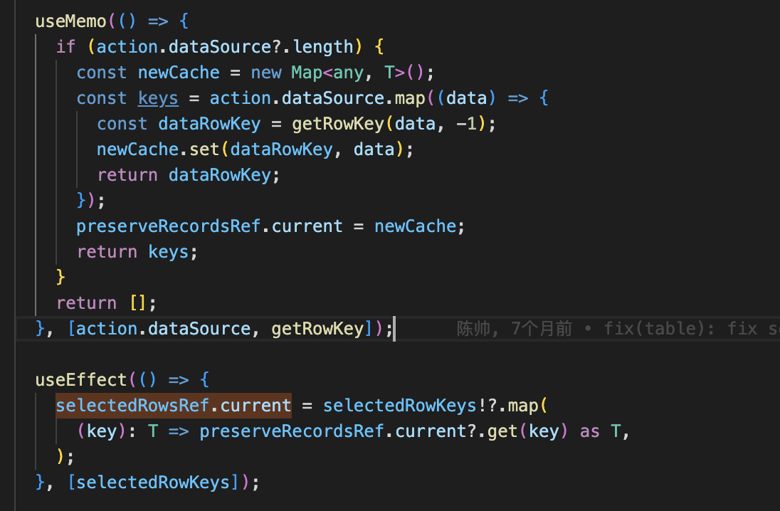 🐛 Bug Pro Table Rowselection设置preserveselectedrowkeys为true，翻页只保留了rowkeys没有保留rows · Issue 