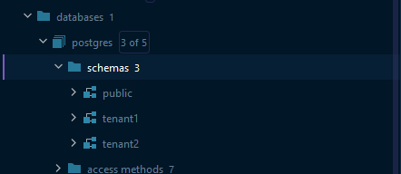 is possible seperated tenant with schema in postgresql ? · Issue #7112 · abpframework/abp · GitHub
