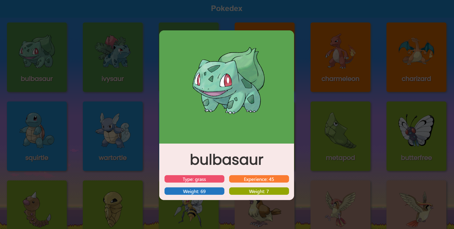 GitHub - Mikelovex/Pokedex: pokedex feita utilizando uma api que contem todos os pokemons ...