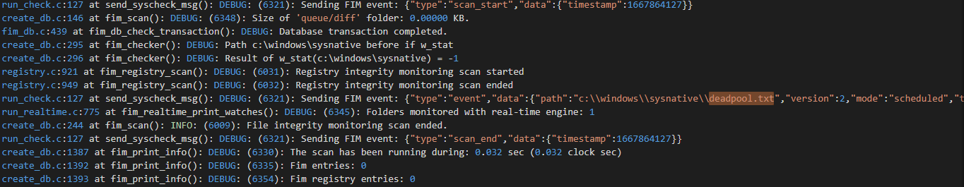 FIM issues in %WINDIR%\System32 directory · Issue #14796 · wazuh/wazuh ...