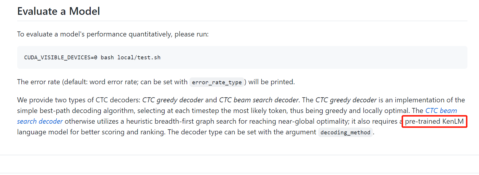 关于ASR中加载KenLM 的问题 · Issue #2346 · PaddlePaddle/PaddleSpeech · GitHub