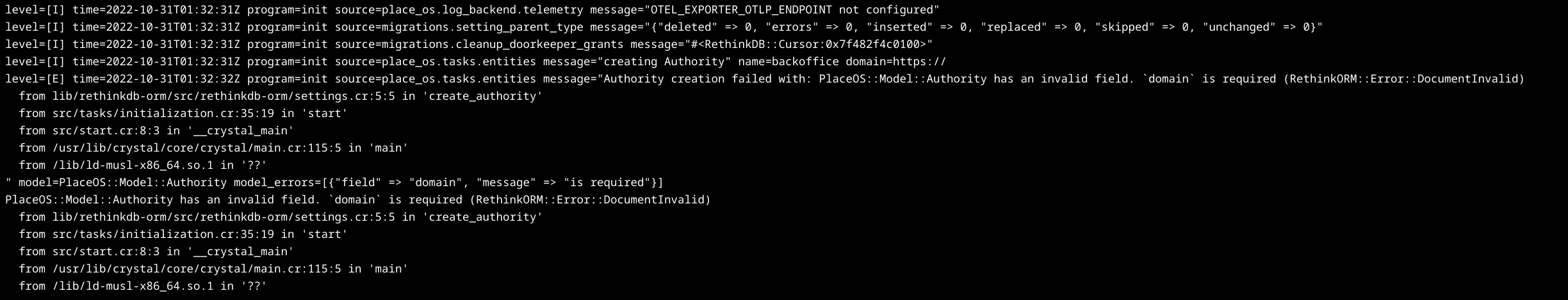 PLACE_SKIP_PLACEHOLDERS no longer skips placeholders · Issue #77 · PlaceOS/init · GitHub