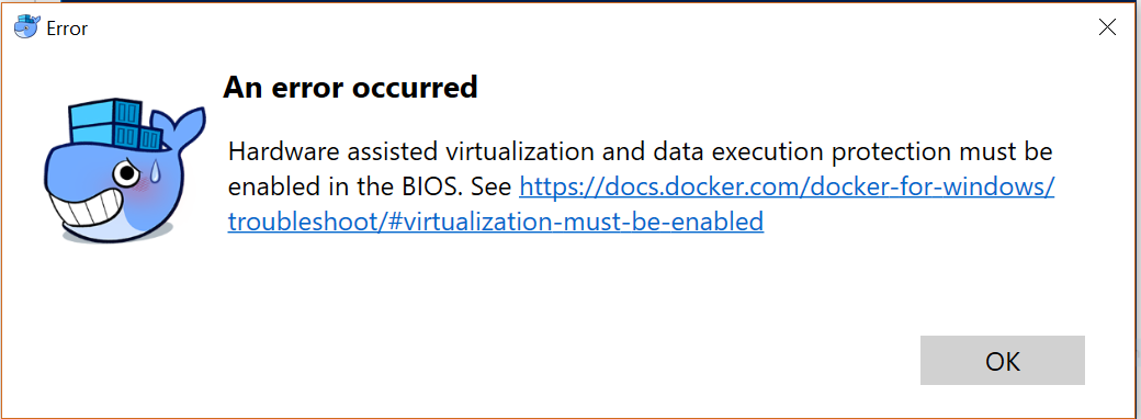 Unable to start Docker on Windows 10 · Issue #1270 · docker/for-win ...