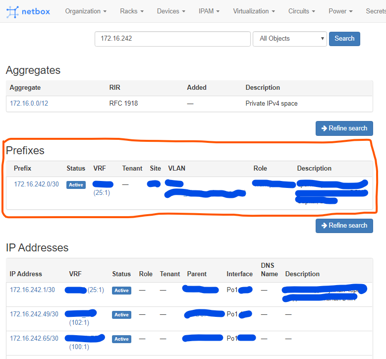 Searching prefixes isn't full · Issue #4280 · netbox-community/netbox · GitHub