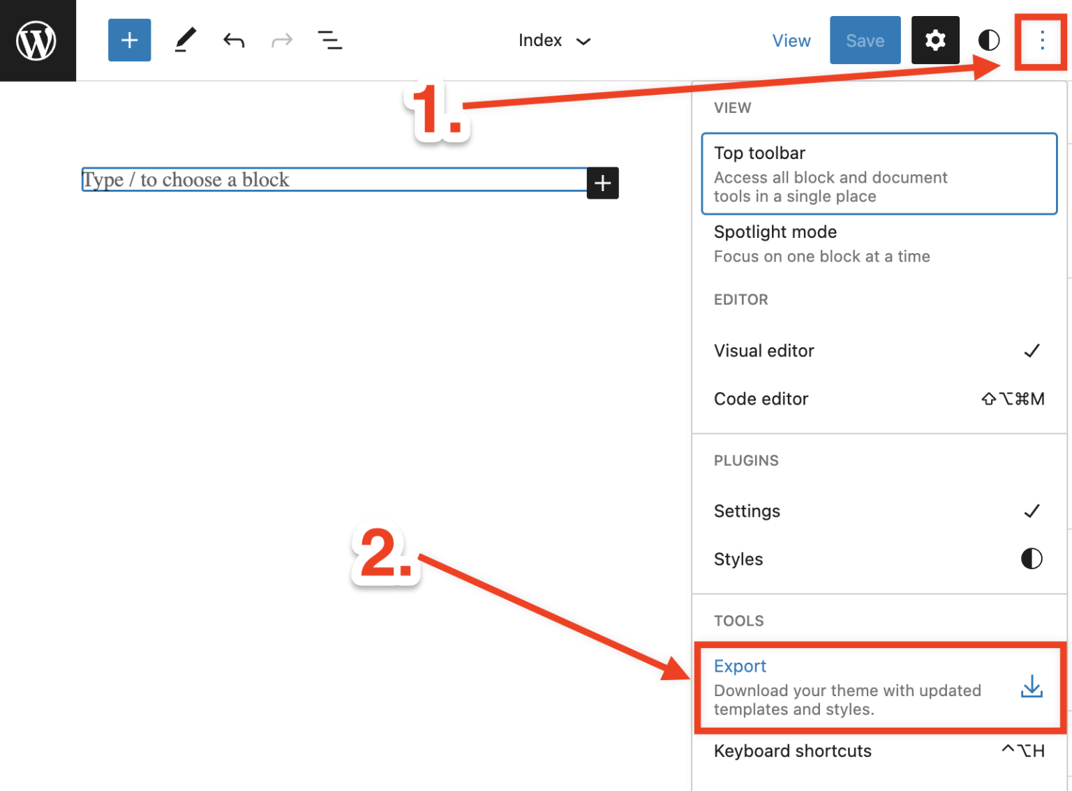 [Related Course: Create a Custom Block Theme #1] Saving Your Work: Create Block Theme - Lesson ...