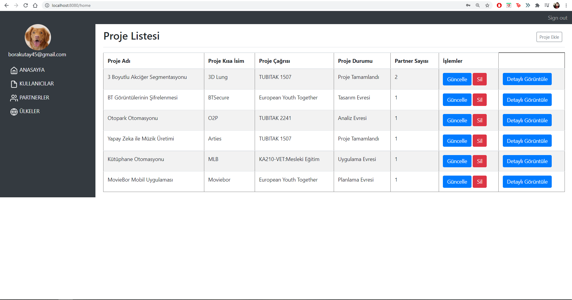 GitHub - BoraKutay/proje-yonetim-sistemi: Java spring MVC