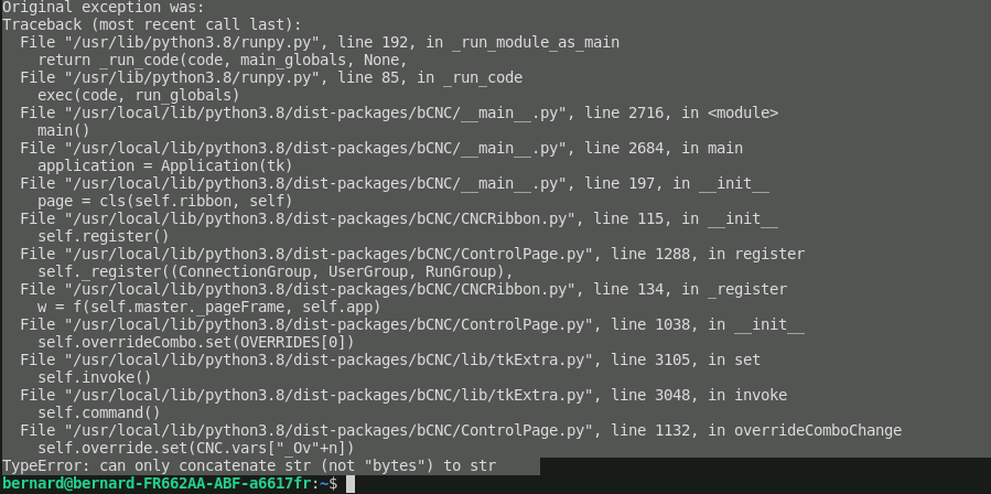 Severe issue for macros since last update (0.9.14.303) · Issue #1352 · vlachoudis/bCNC · GitHub