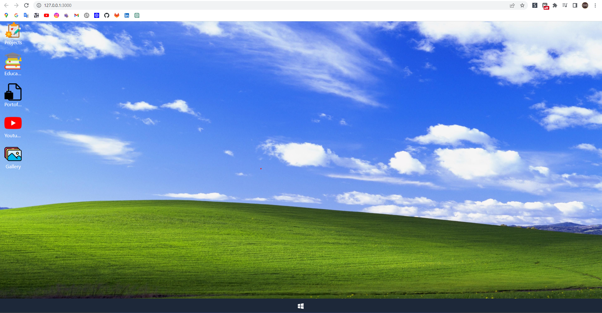 GitHub - zemetia/portoweb: My Portofolio Web in Windows 11 GUI Style