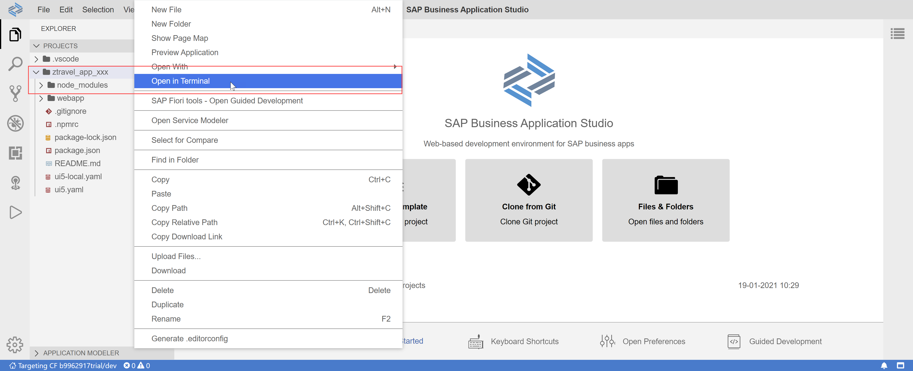 Develop and Run SAP Fiori Application With SAP Business Application Studio · Issue #74 · SAP ...