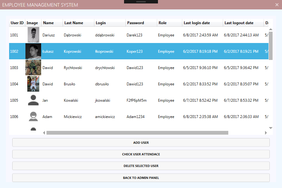 GitHub - dariuszdbr/TFSLoginApplication: Task For Study: Simple login application connected to ...