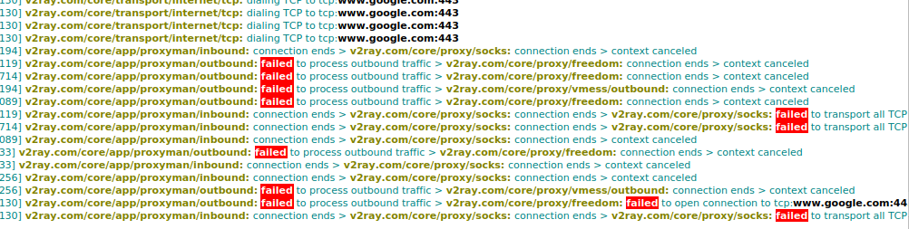 间歇性连不上谷歌，但却可以连上油管 · Issue #206 · Qv2ray/Qv2ray · GitHub