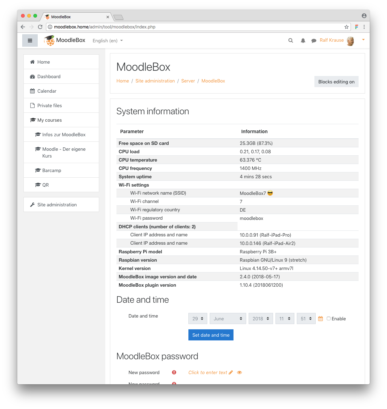Update Raspbian 4.14.50-v7+ #1122 · Issue #78 · moodlebox/moodlebox · GitHub