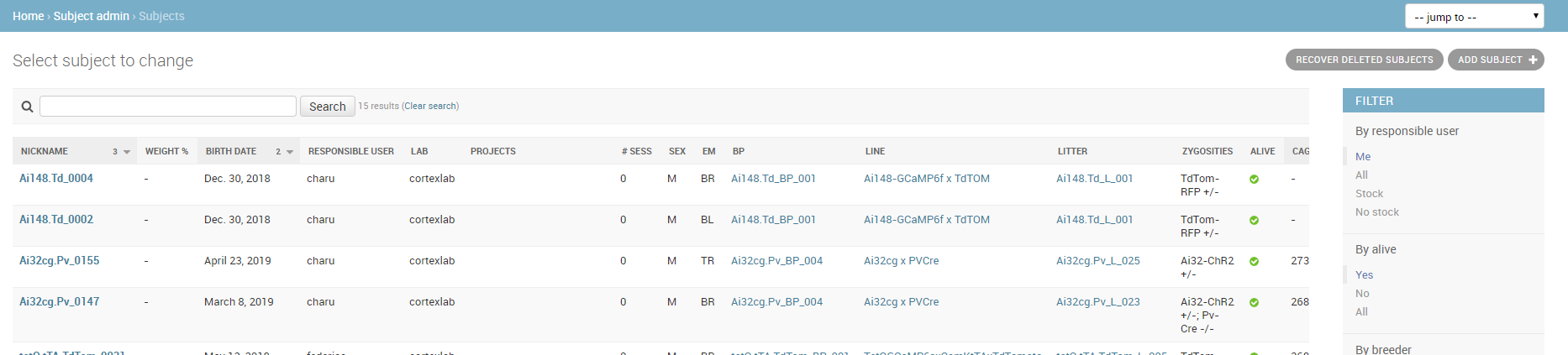 Alyx subject description not viewable in subjects tab- please add description back to header ...