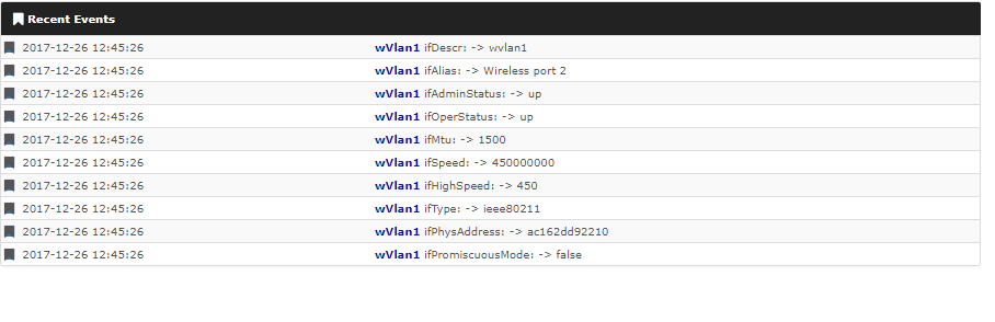 Recent Events showing Gray Icon inside the Device Page · Issue #7962 · librenms/librenms · GitHub