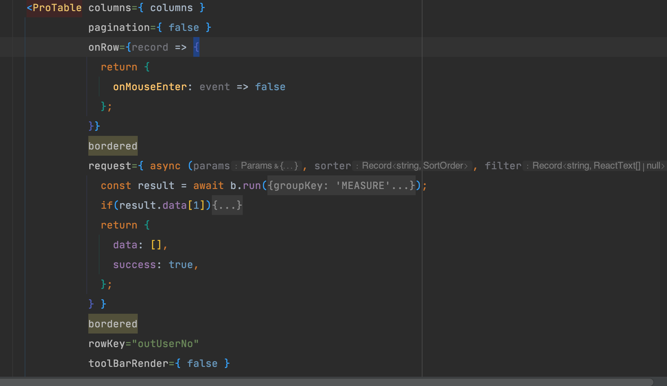 Table组件能否提供一个属性 屏蔽鼠标移入表格时 不触发自定义的render · Issue #33850 · ant-design/ant-design · GitHub