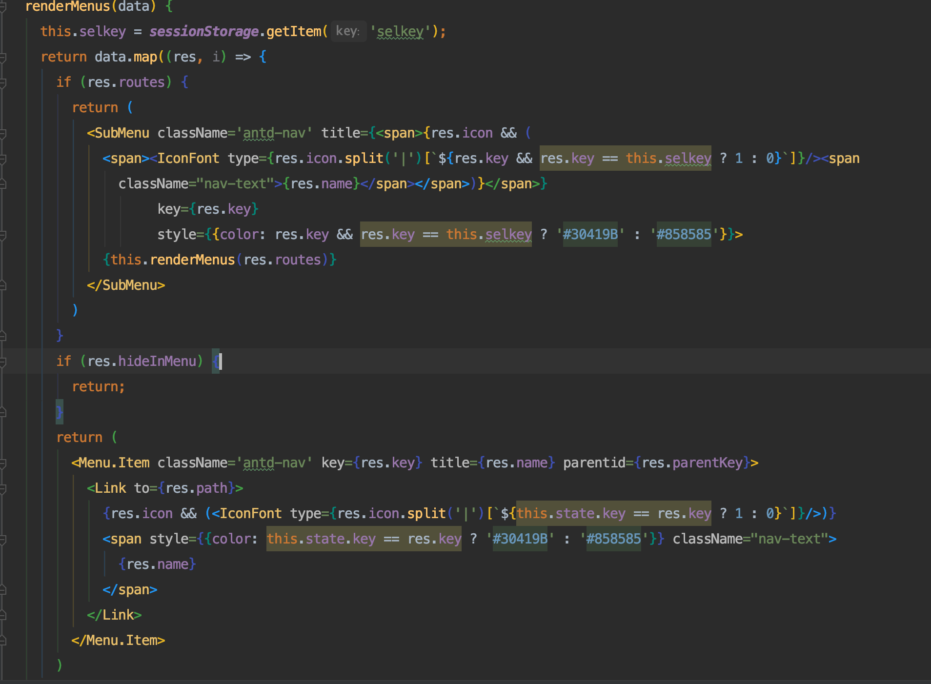 antd pro 的左侧菜单栏问题 · Issue #6562 · ant-design/ant-design-pro · GitHub