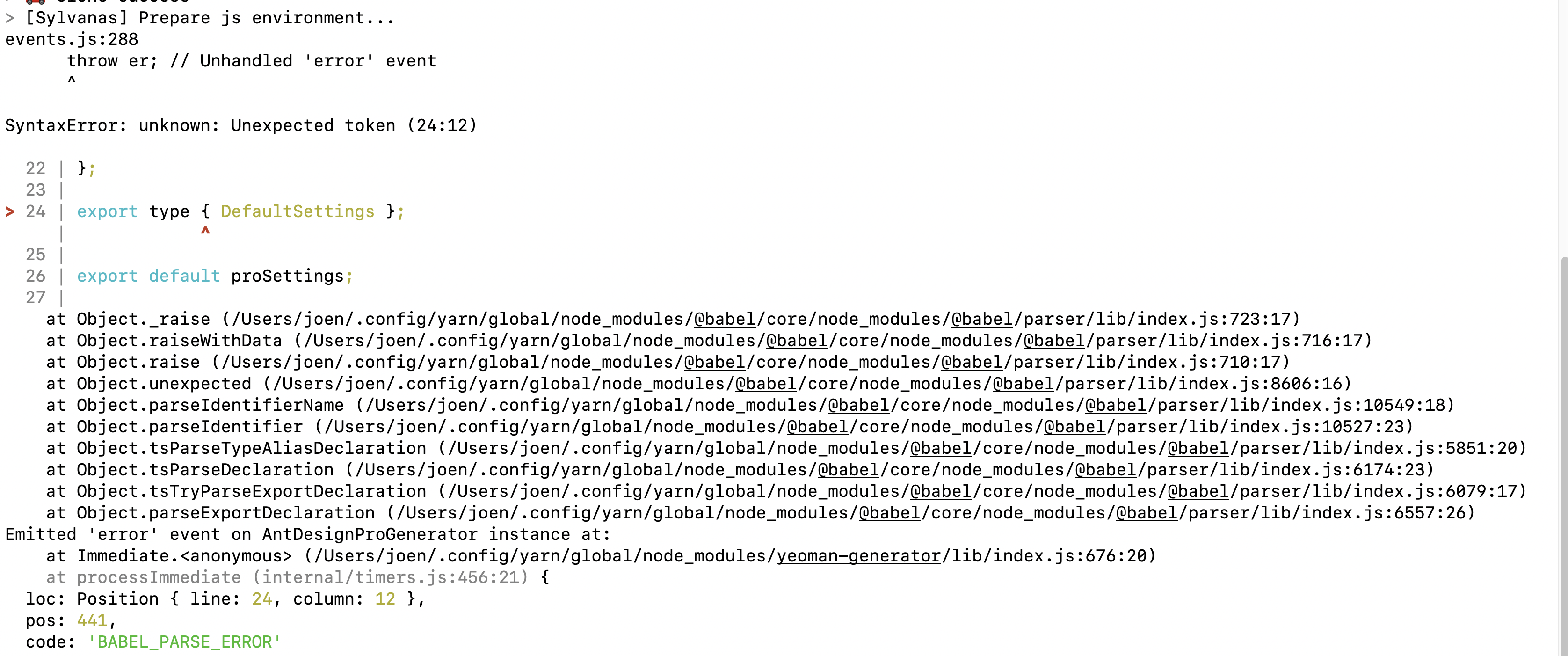 pro 安装报错 · Issue #6955 · ant-design/ant-design-pro · GitHub